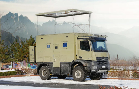 Mercedes Arocs K5 Flybridge Luxury RV - Heavy-Duty 4×4 Motorhome with ...